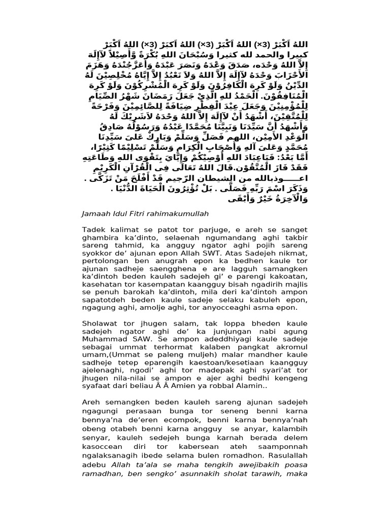 Khutbah 2023 | PDF | Filsafat | Kajian Bahasa Asing