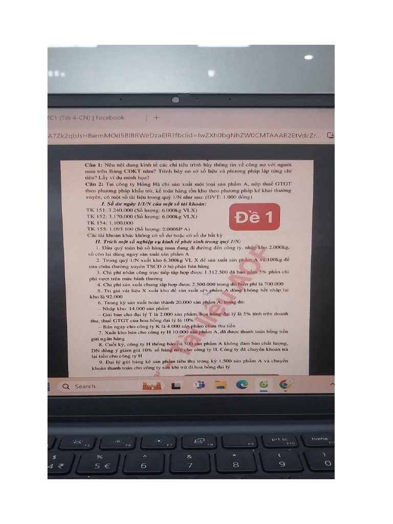 đề thi kttc | PDF