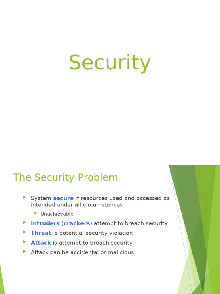 Security Os Pdf Security Computer Security