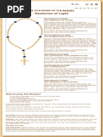 The Sorrowful Mysteries - Rosary Center & Confrat | PDF | Rosary | Jesus
