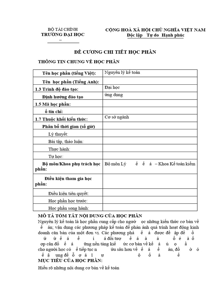 22d.nguyen Ly Ke Toan (KTDN-CT CLC) | PDF