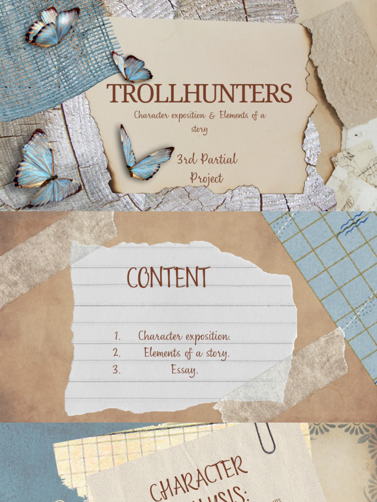 Presentación Insectos Benéficos Vintage Scrapbook Beige y Azul | PDF | Mystery, Thriller & Crime ...