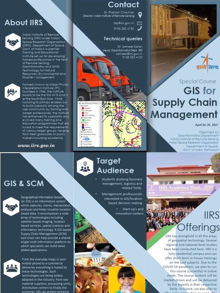 GIS for Supply Chain Management Course | PDF | Geographic Information ...