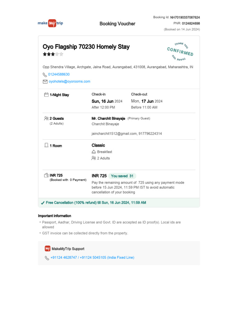 NH70190337087624 E-Voucher | PDF