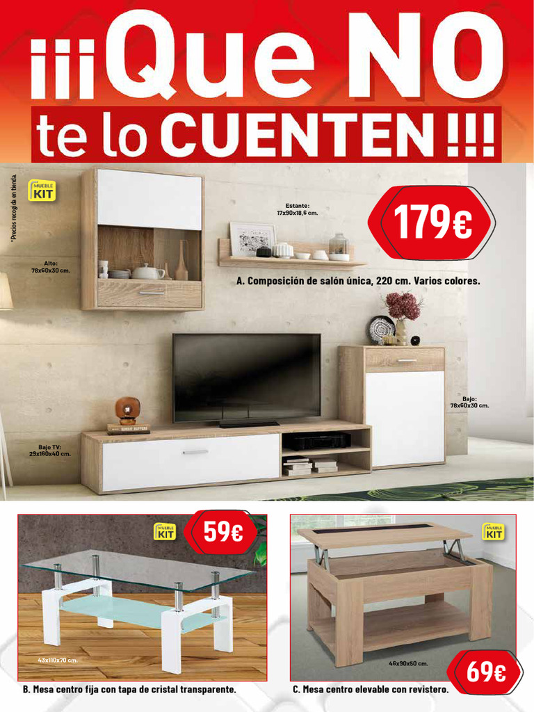 Catálogo de Muebles El Bosque | PDF | Sofá | Inicio