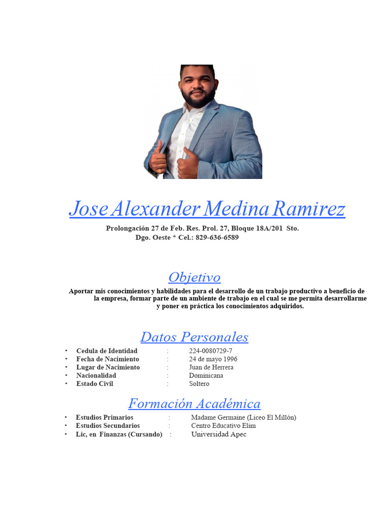 Jose Medina | PDF