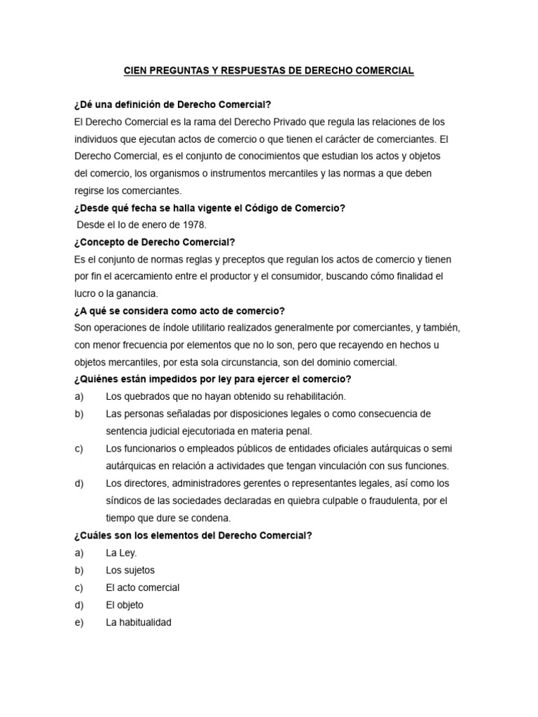 Banco de Preguntas Preliminar | PDF | Economias | Business