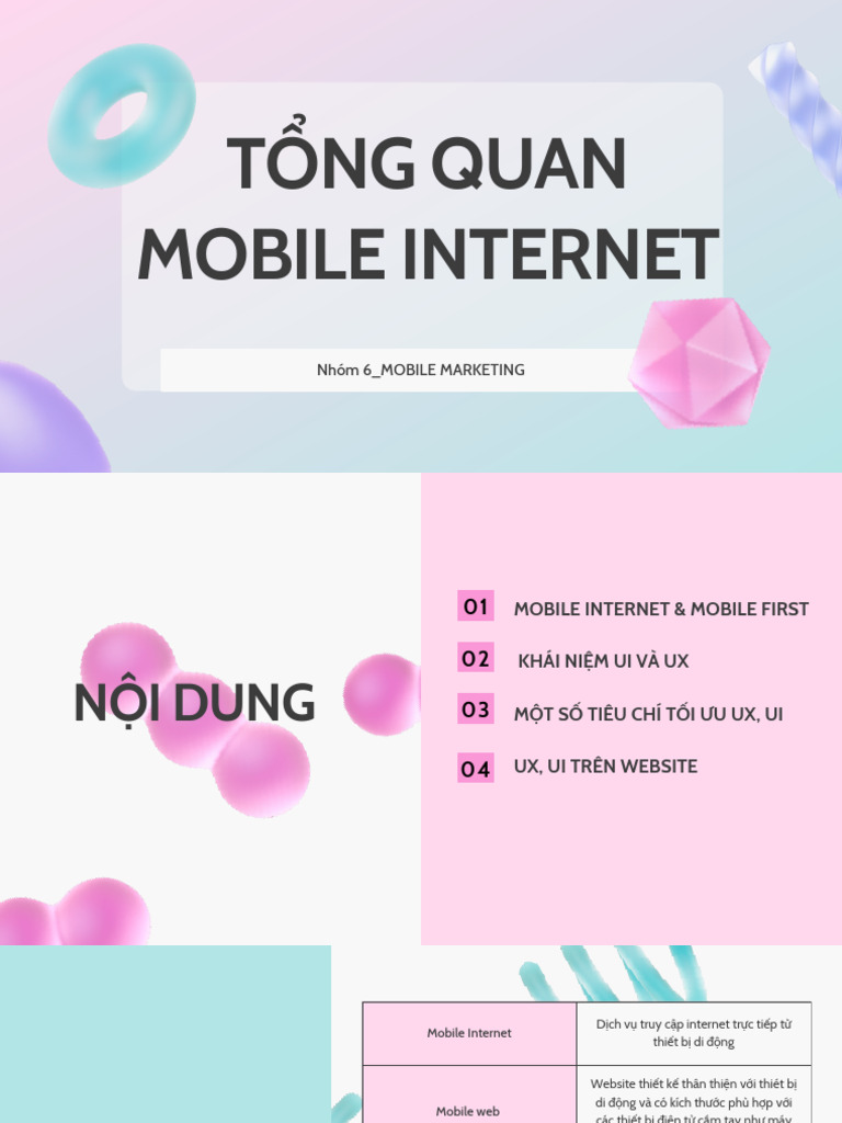 T NG Quan Mobile Internet | PDF