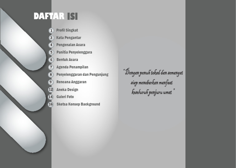 Panduan Acara dan Konsep Desain | PDF | Seni