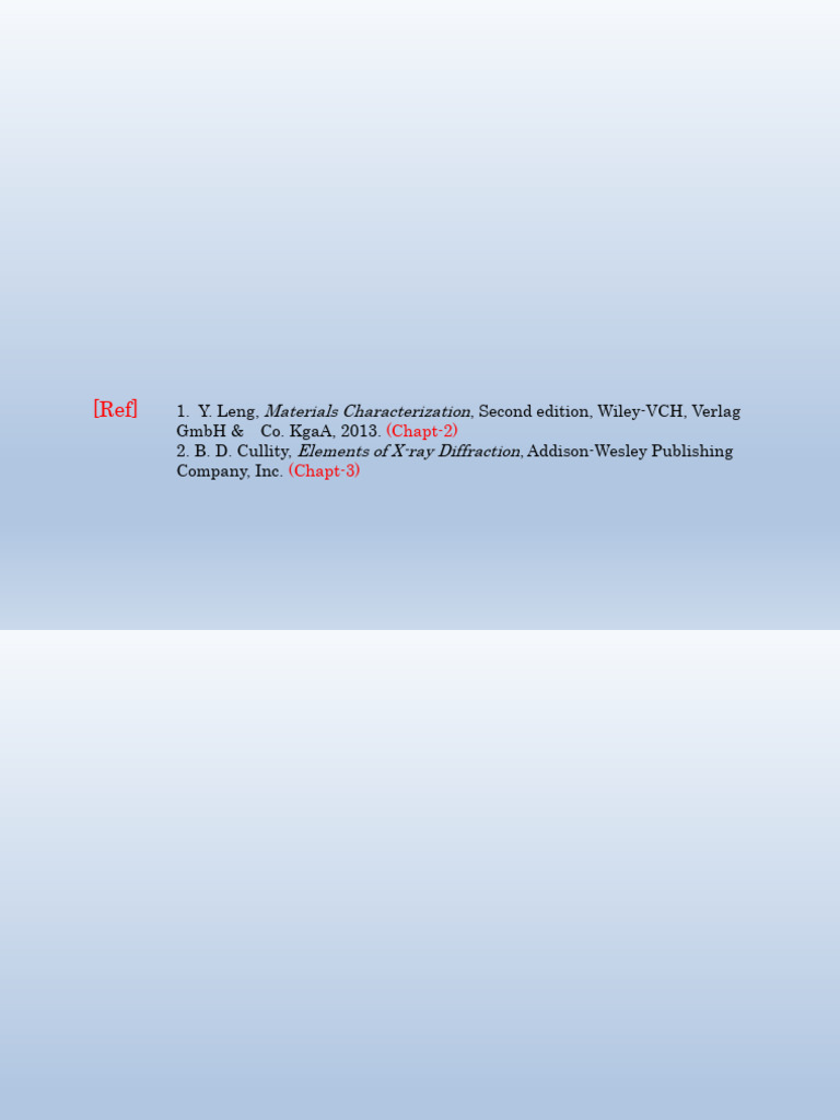 Lec_06_X-rd_Intensity_Scattering | PDF | Diffraction | Scattering