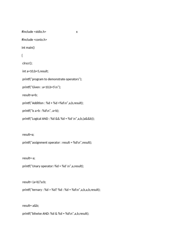 Demonstrations of Various Comparing Values | PDF