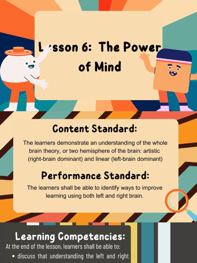 Lesson 6 Power of Mind | PDF