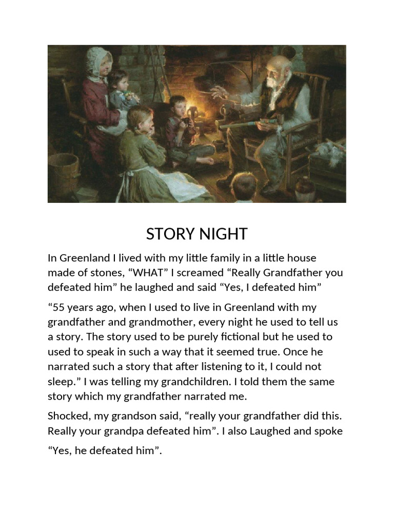Grandfather's Story of Defeat | PDF