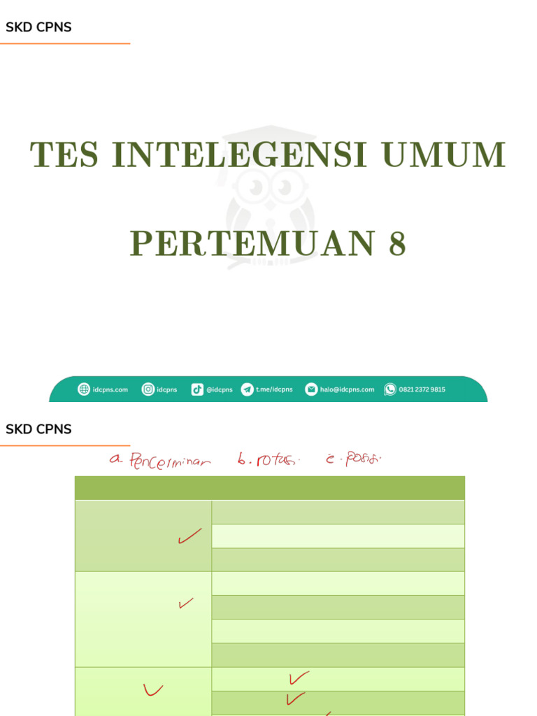 Pertemuan 8 - TIU | PDF