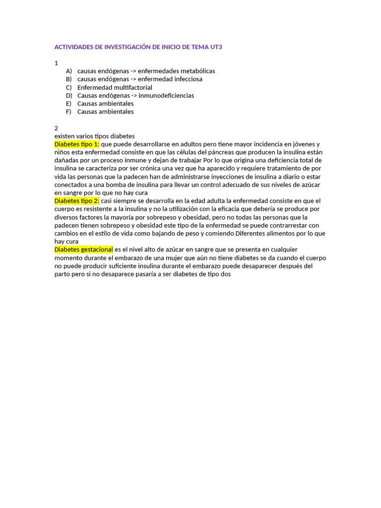 Documento Anatomia Diabetes | PDF