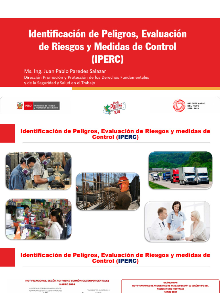 5) Iperc - Curso Taller MYPES-Mayo-2024 | PDF | Riesgo