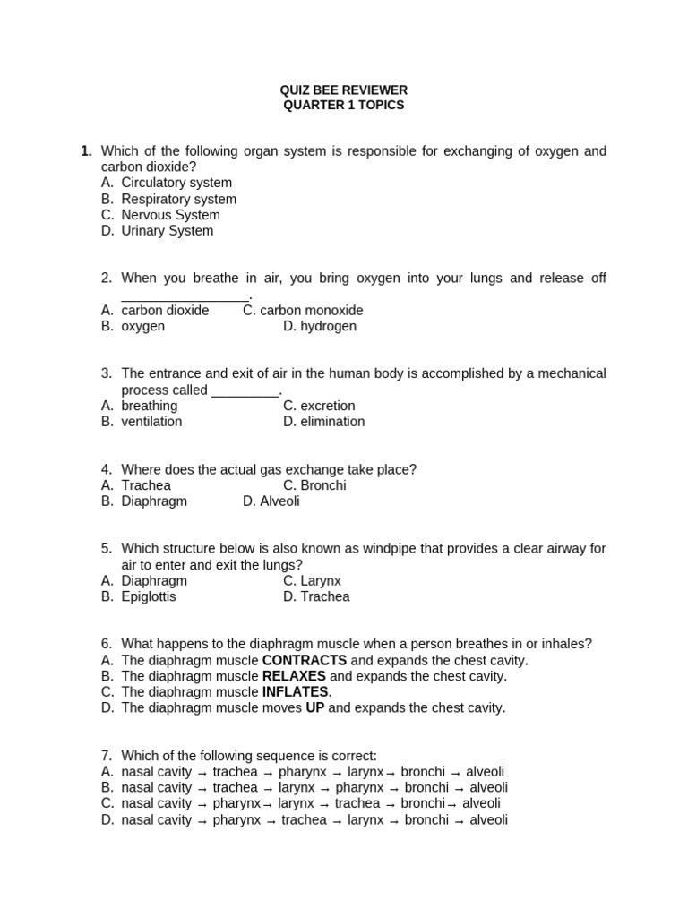 Q1 Exam | PDF | Dominance (Genetics) | Atrium (Heart)