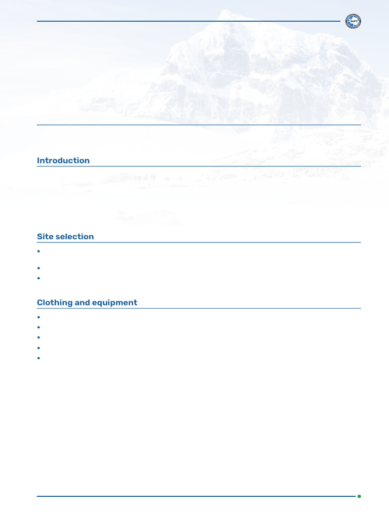 IAATO Operational Procedures For Sea Kayaking - en | PDF | Sea | Kayak