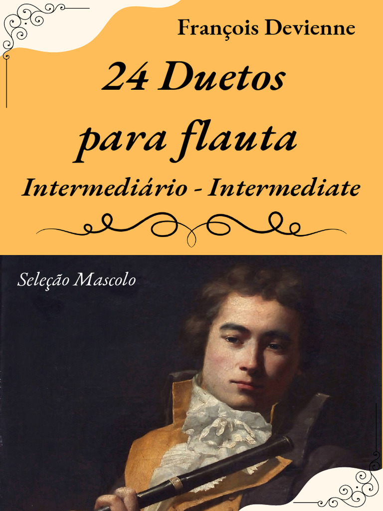 Devienne, 24 Duos Intermediário para Flauta - 24 Intermediate Flute Duos | PDF | Instrumentos ...