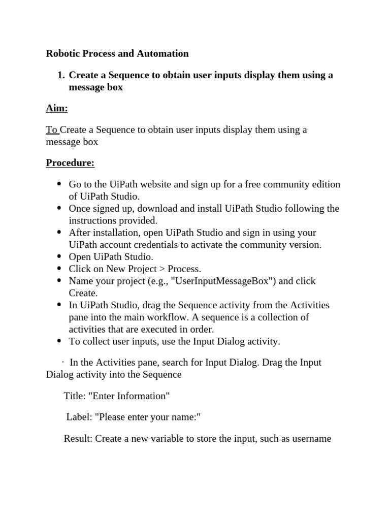 Lab Experiment 4,5,6,7,8,9 (Robotics) | PDF | Computer File | Boolean Data Type