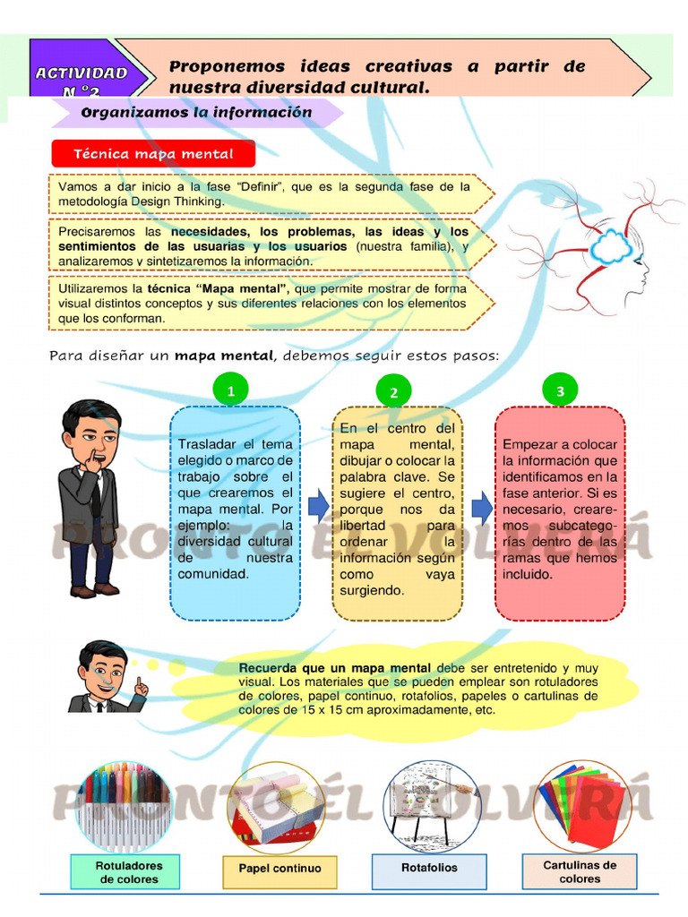 V EXPERIENCIA DE APRENDIZAJE - ACT 2 - 3° y 4° GRADO EPT ... | PDF
