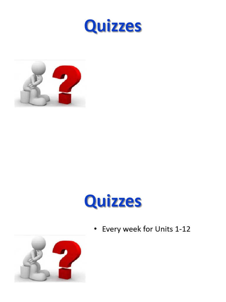 Week 1-6 PP Quizzes | PDF