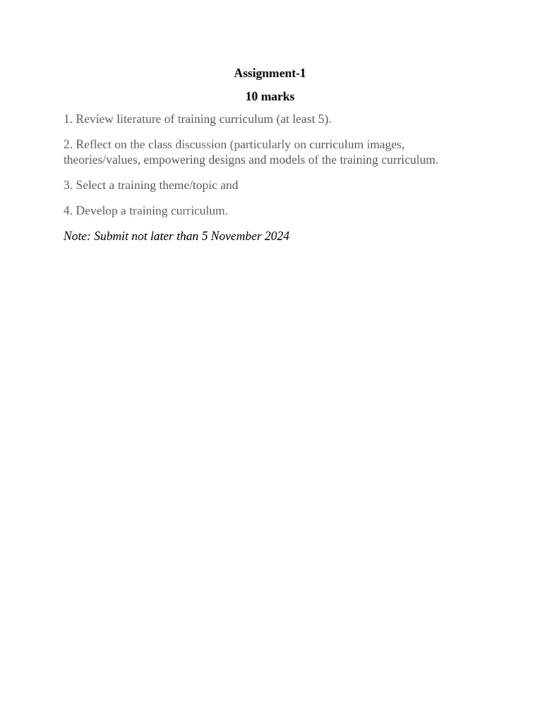 MTD Assignment 1 | PDF | Career & Growth | Art