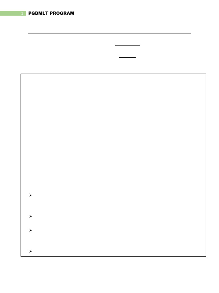 Combine PGDMLT Syllabus Final | PDF | Anemia | Coagulation