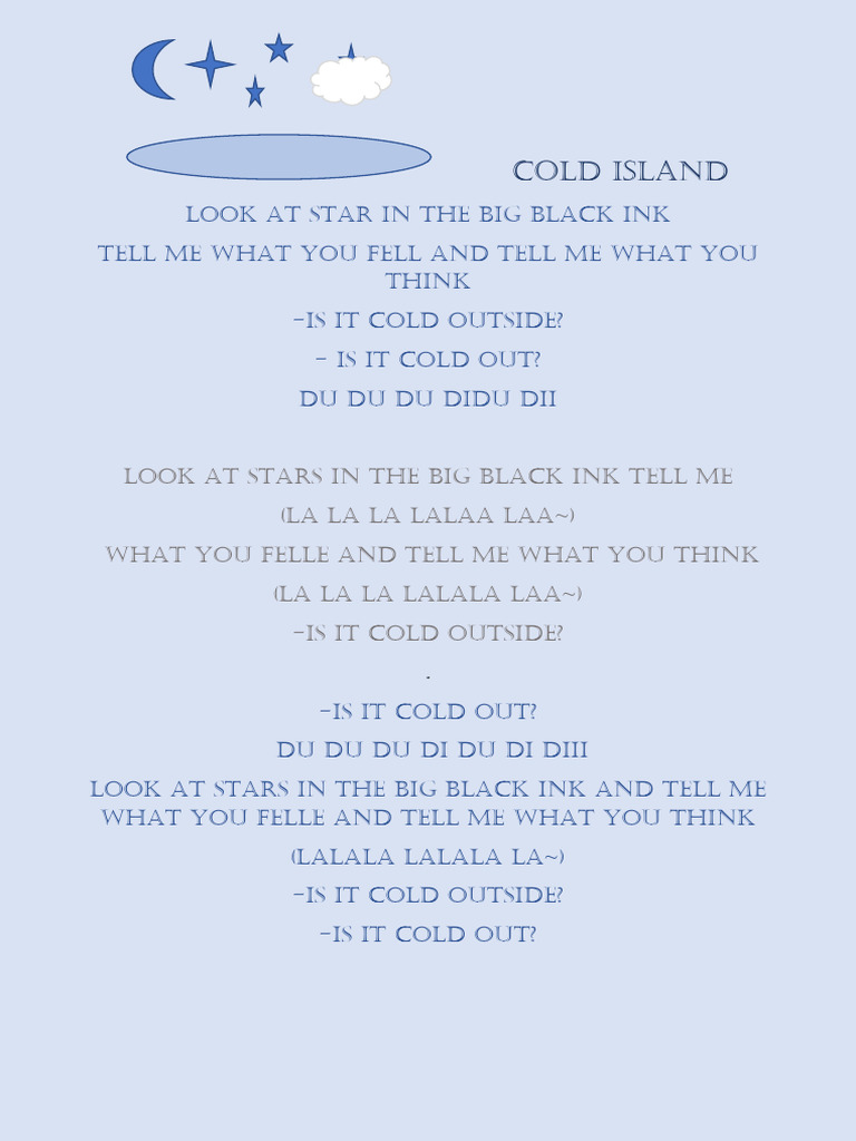 Cold Island Music | PDF