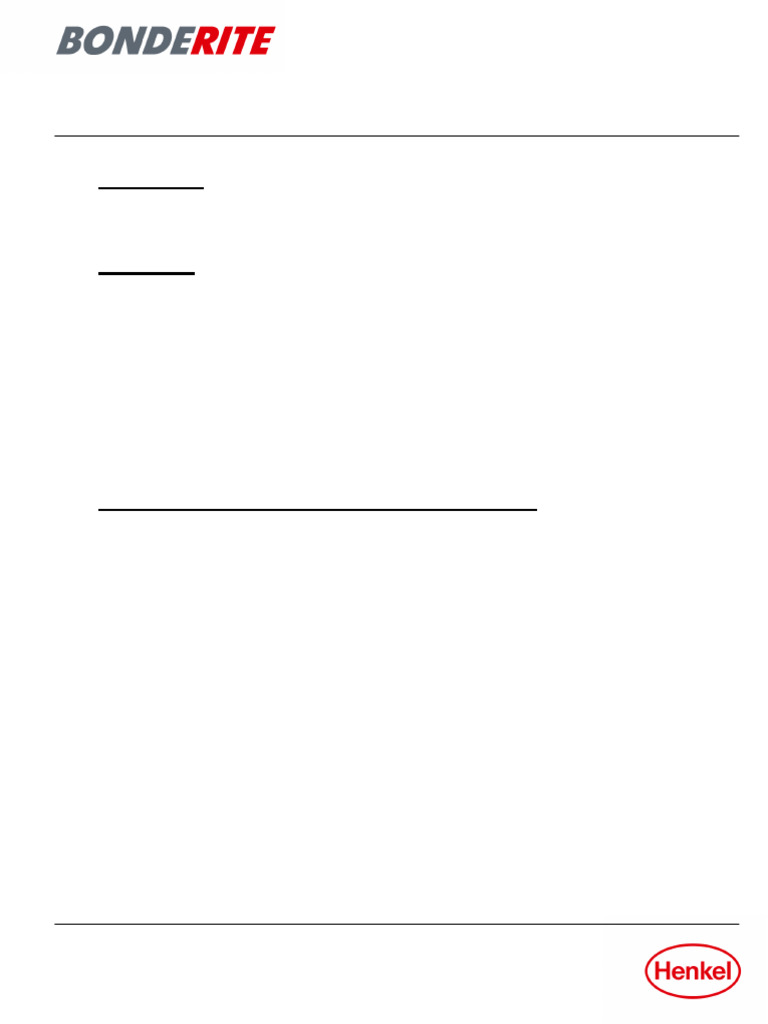 Bonderite M-AD 131 Phosphate Accelerator (Accelerator 131) | PDF | Rust ...