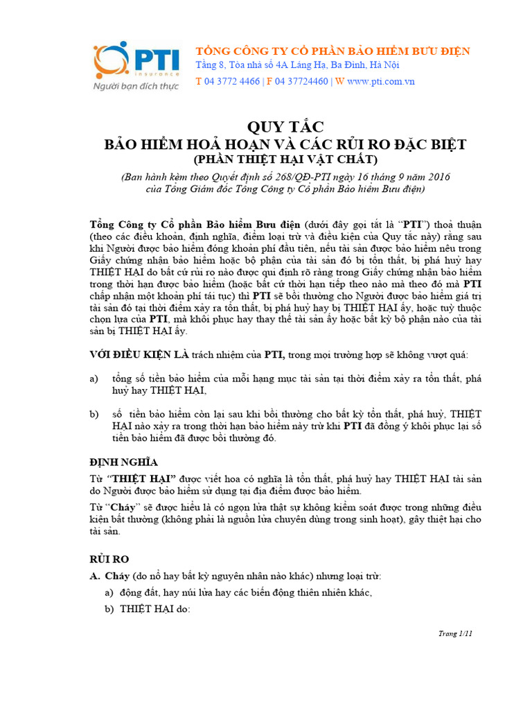 Quy Tac BH HH Va RRDB Phan PD1 | PDF