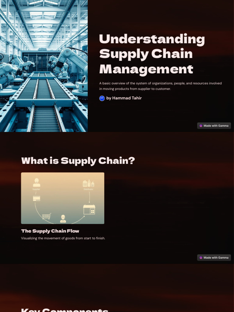 Understanding Supply Chain Management | PDF | Computers | Technology ...