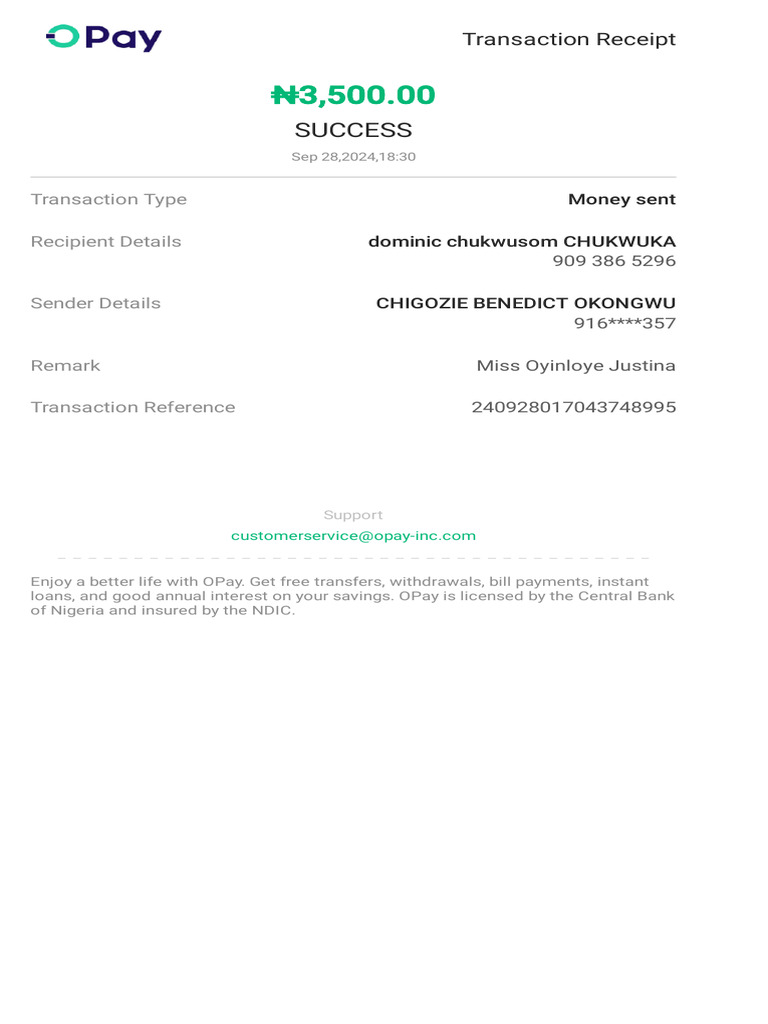 Transaction Receipt-240928017043748995 | PDF