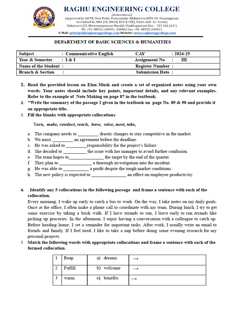 Unit III Assignment 24-25 | PDF | Elon Musk