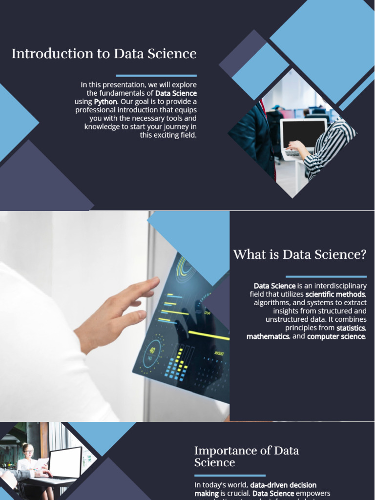 Slidesgo Unlocking Insights A Professional Introduction To Data Science With Python