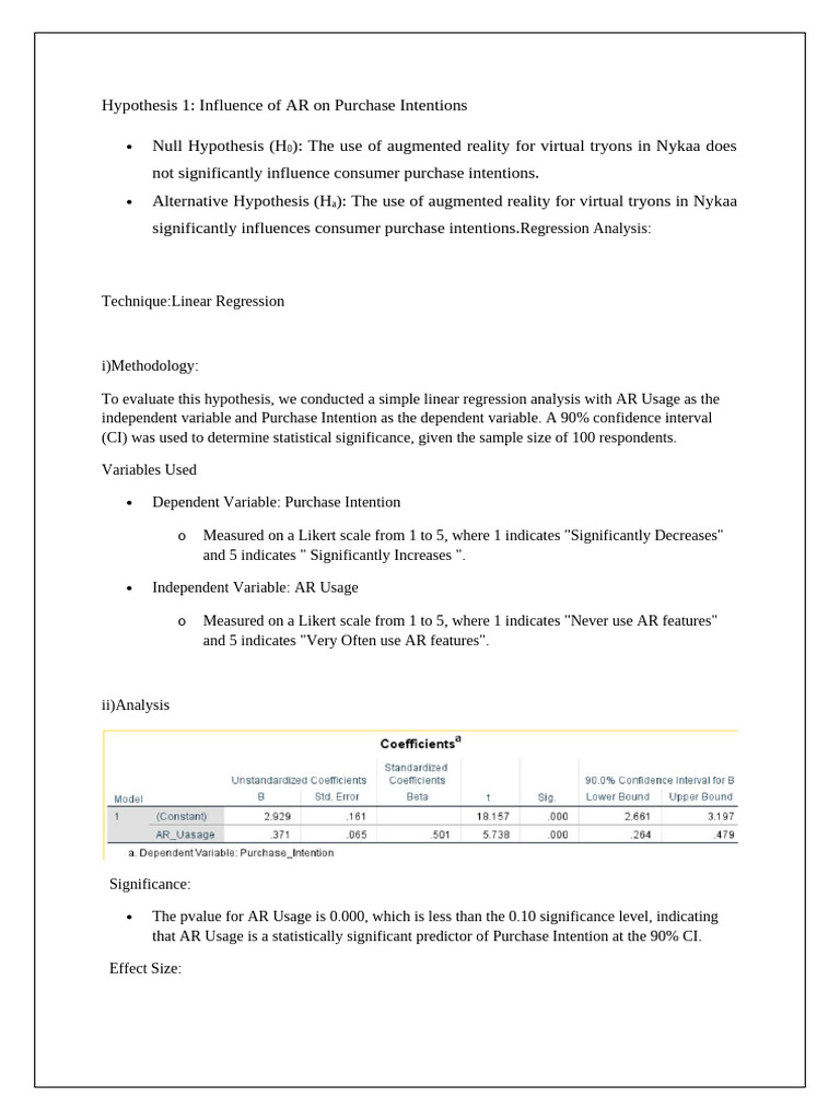 Brm-Analysis - 12 | PDF | Statistics | Dependent And Independent Variables