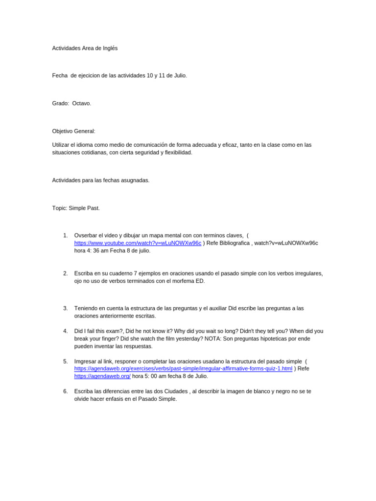 Feractividades Area de Inglé | PDF | Climate Change | Smog