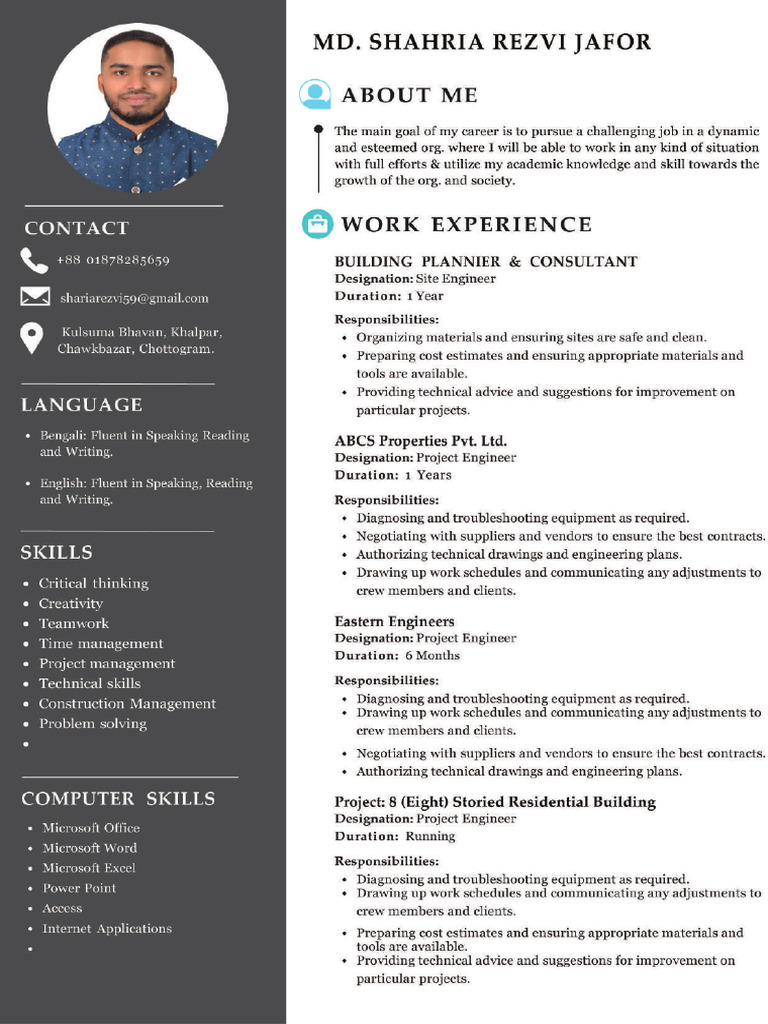 MD - Shahria Rezvi Jafor | PDF