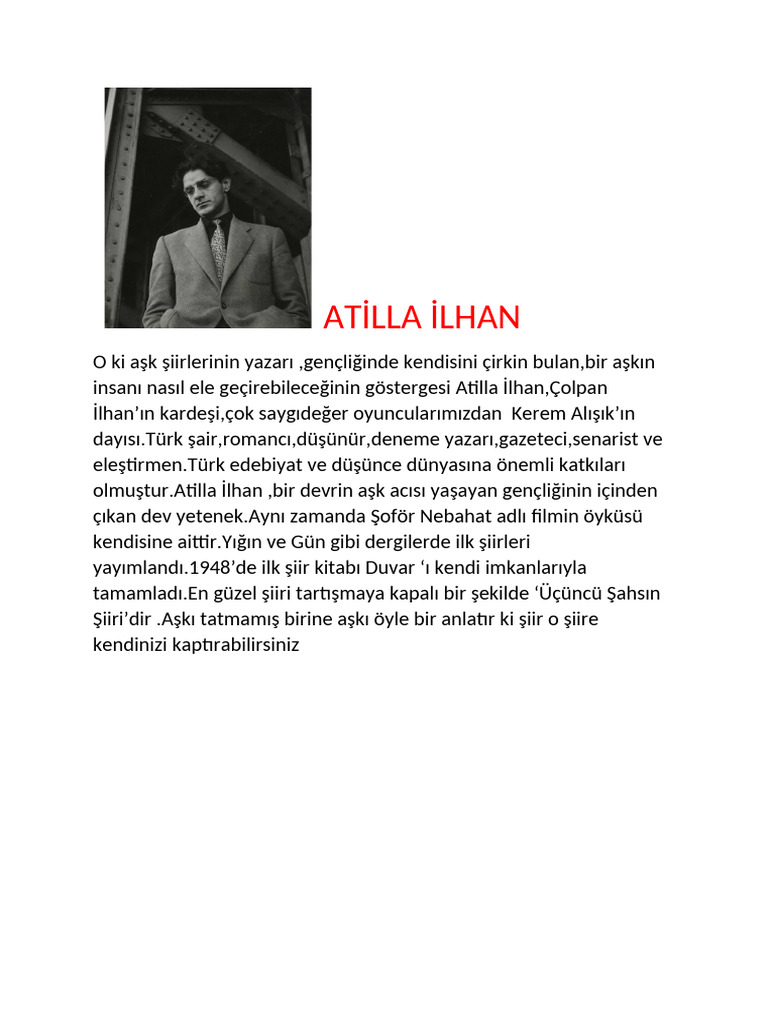 Atilla Ilhan | PDF