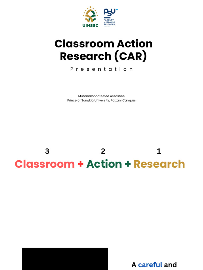 Classroom Action Research (CAR) | PDF | Knowledge | Quantitative Research