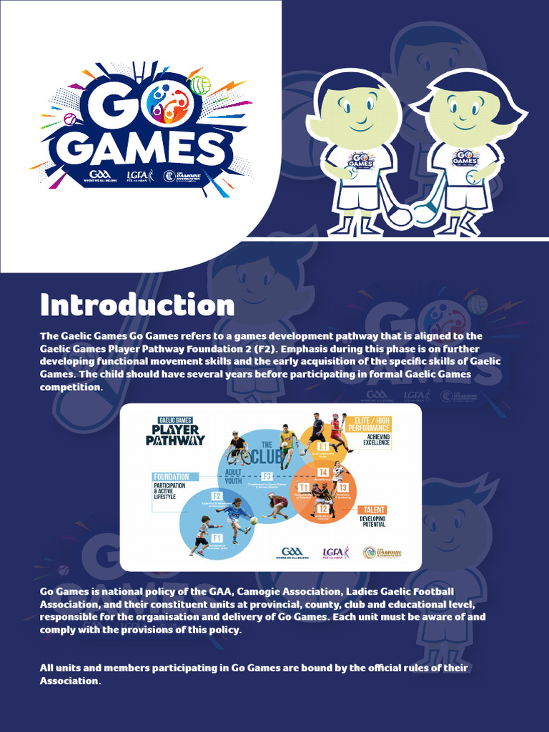 Go Games Rules and Guidelines for U12 | PDF | Association Football ...