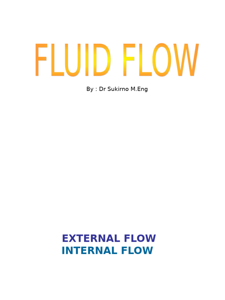 2023 Lect2b Basic Fluid Flow | PDF | Fluid Dynamics | Nature