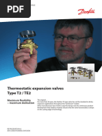TE12 Expansion Valve Specifications | PDF | Gases | Electromechanical ...
