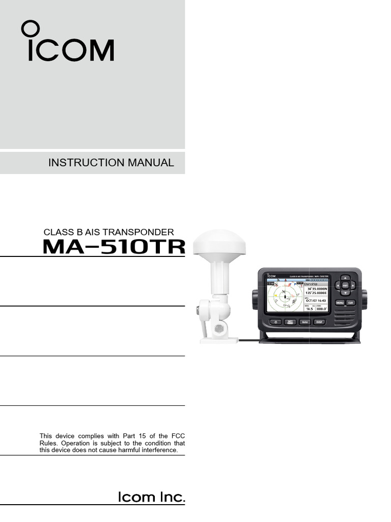 Ma-510tr Eng | PDF | Radio | Wireless