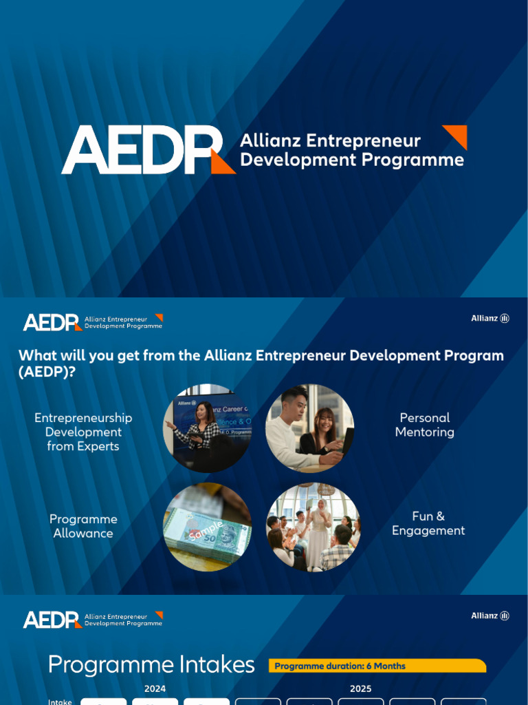 AEDP Presentation Deck - 112024 | PDF | Entrepreneurship | Small Business