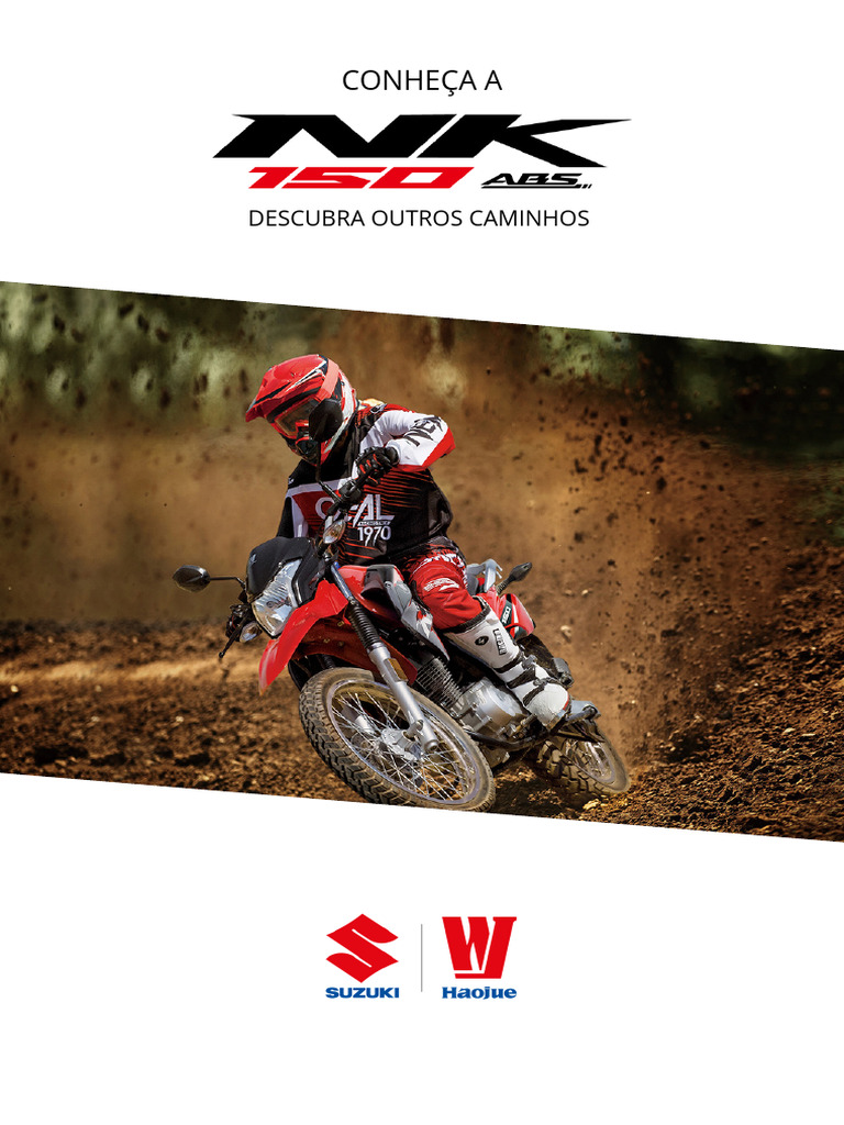 NK 150: Desempenho e Conforto Off-Road | PDF | Motores | Oscilação