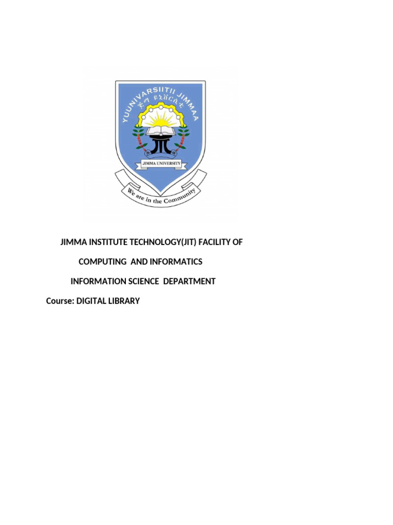 DL project doc | PDF | Libraries | Digital Library