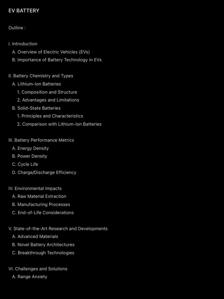 Ev Battery 2 | PDF | Law | Science & Mathematics