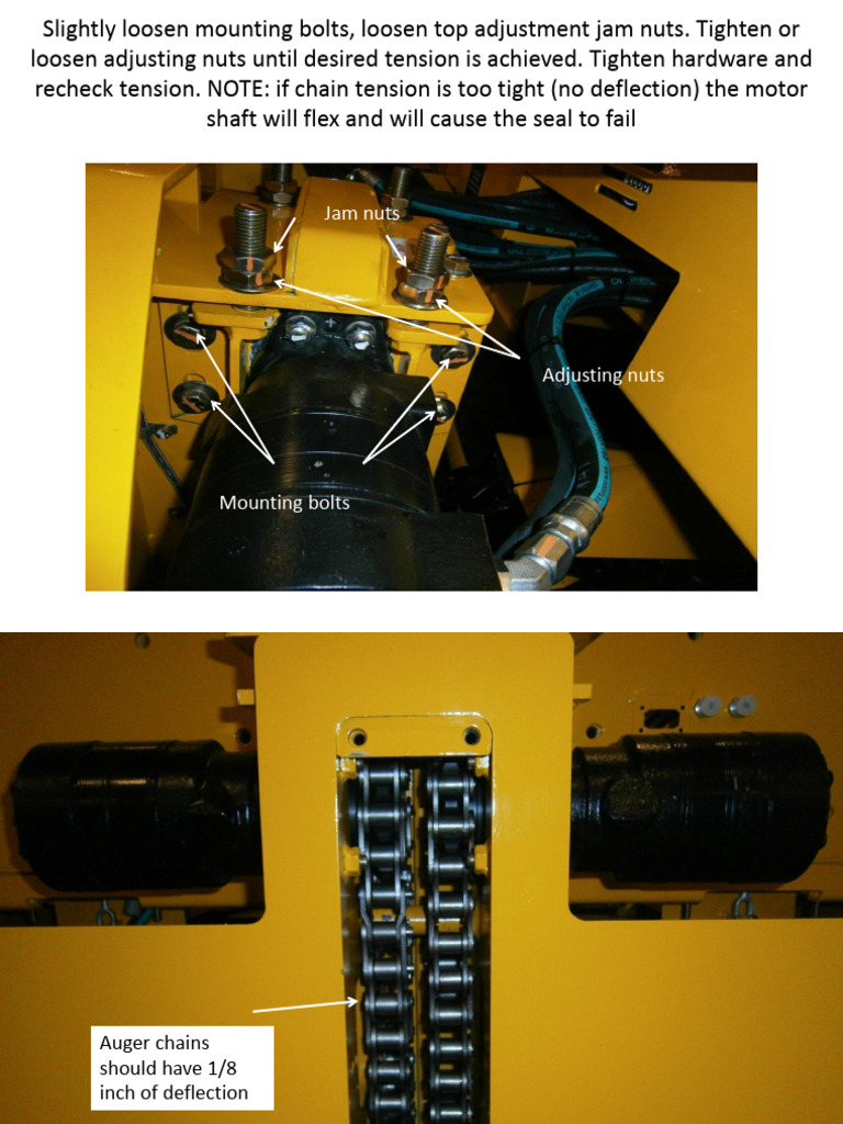 cp100 Augger Adj | PDF