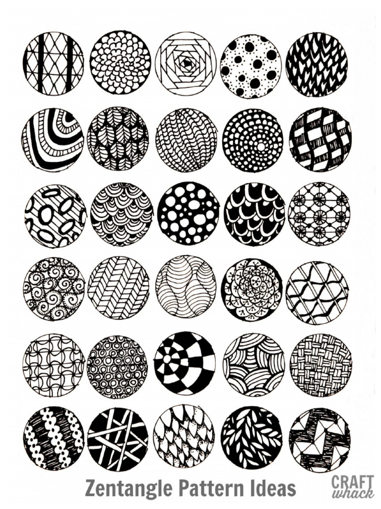 Zentangle Samples | PDF